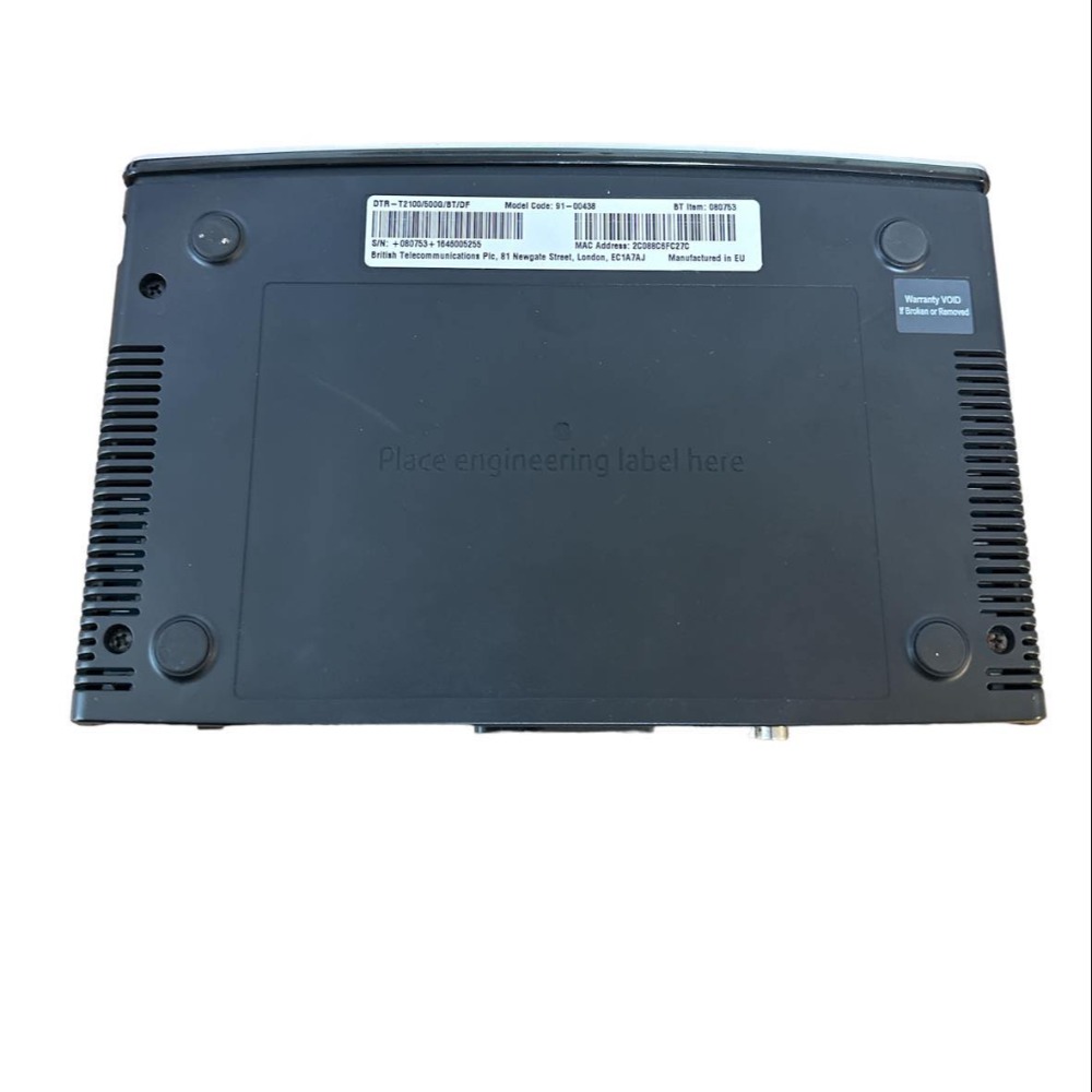 Pre-owned BT YouView Box DTR-T2100 / 500GB HD Freeview Recorder & Catch ...